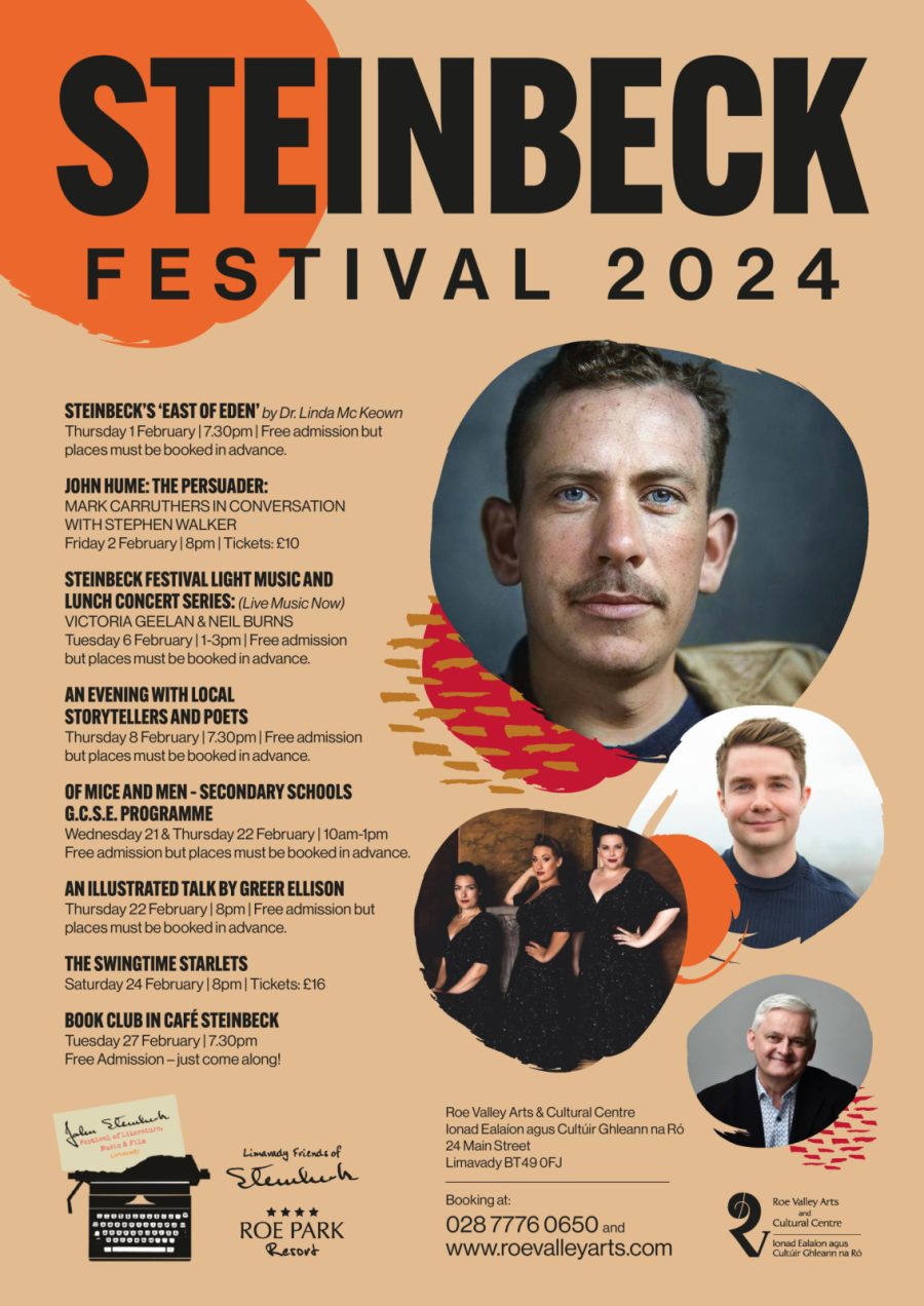 Steinbeck Festival 2024 - Roe Valley Arts & Cultural Centre Limavady